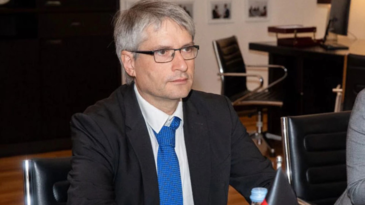 საქართველოს გერმანიის ეკონომიკის სამინისტროს სახელმწიფო მდივანი სვენ ...